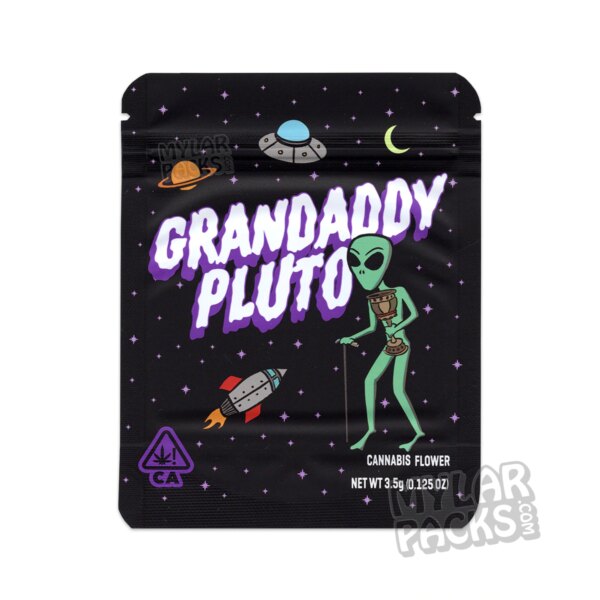 GasHouse x Cookies Grandaddy Pluto 3.5g Empty Mylar Bag Flower Dry Herb ...