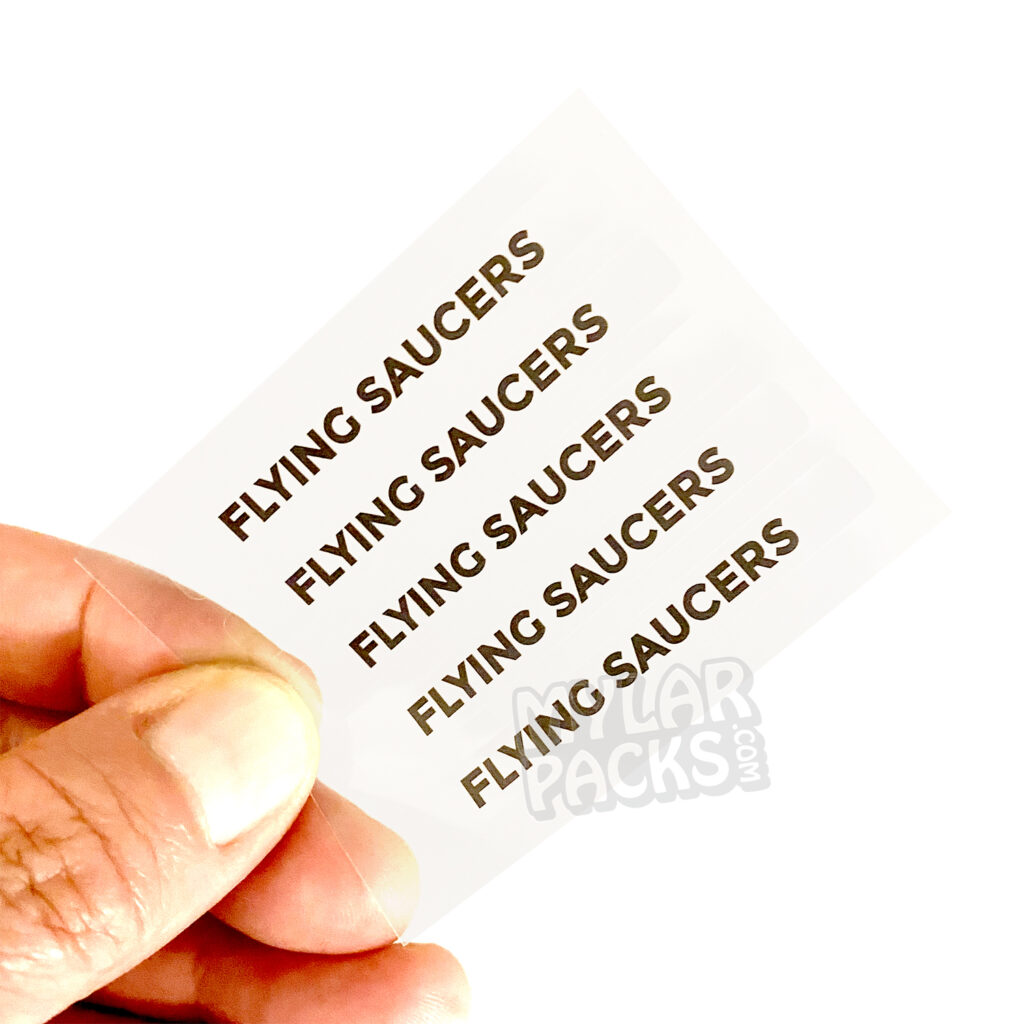 Custom Strain Label Stickers For Your Packaging