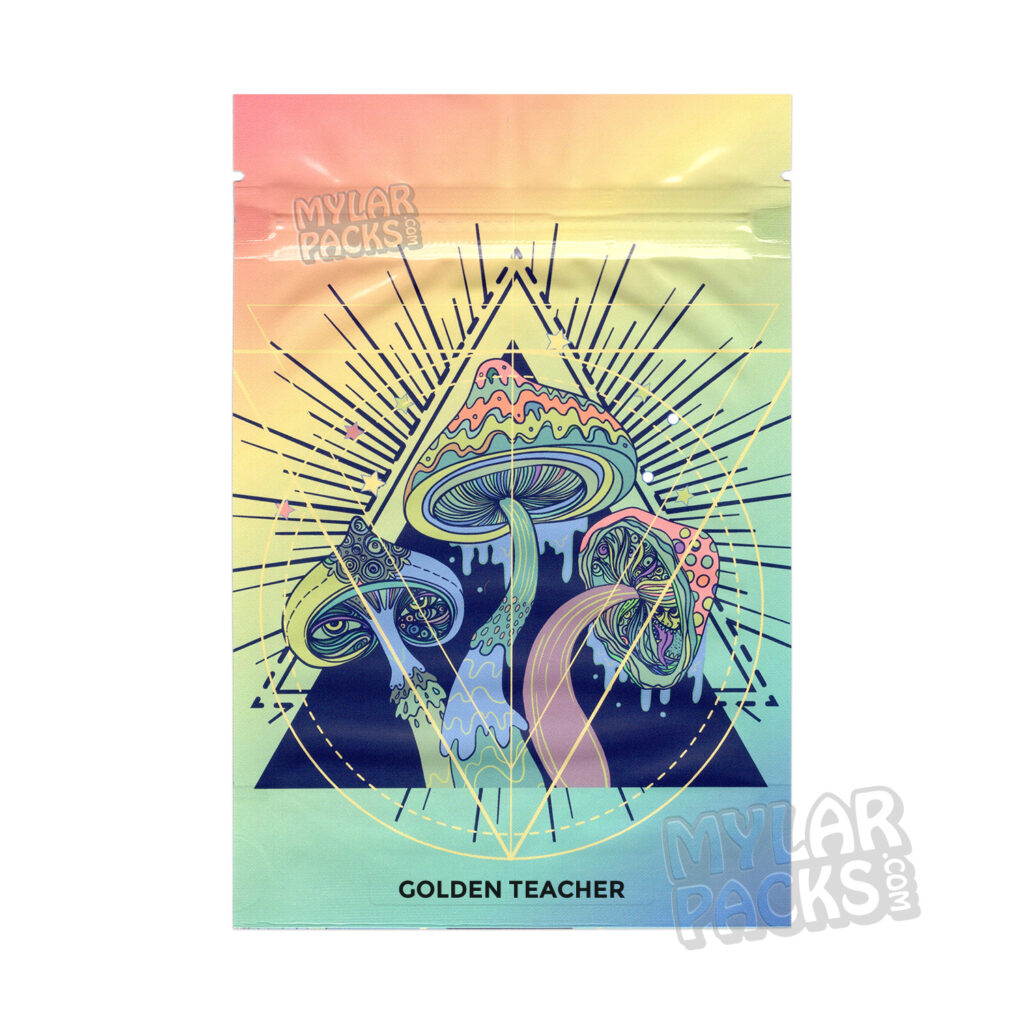 Crystal Clear Strain Sticker, Shroom Control Name - 2.3" x .25"