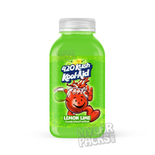 420 Kush Kool Aid Lemon Lime 500mg Infused Drink Sticker