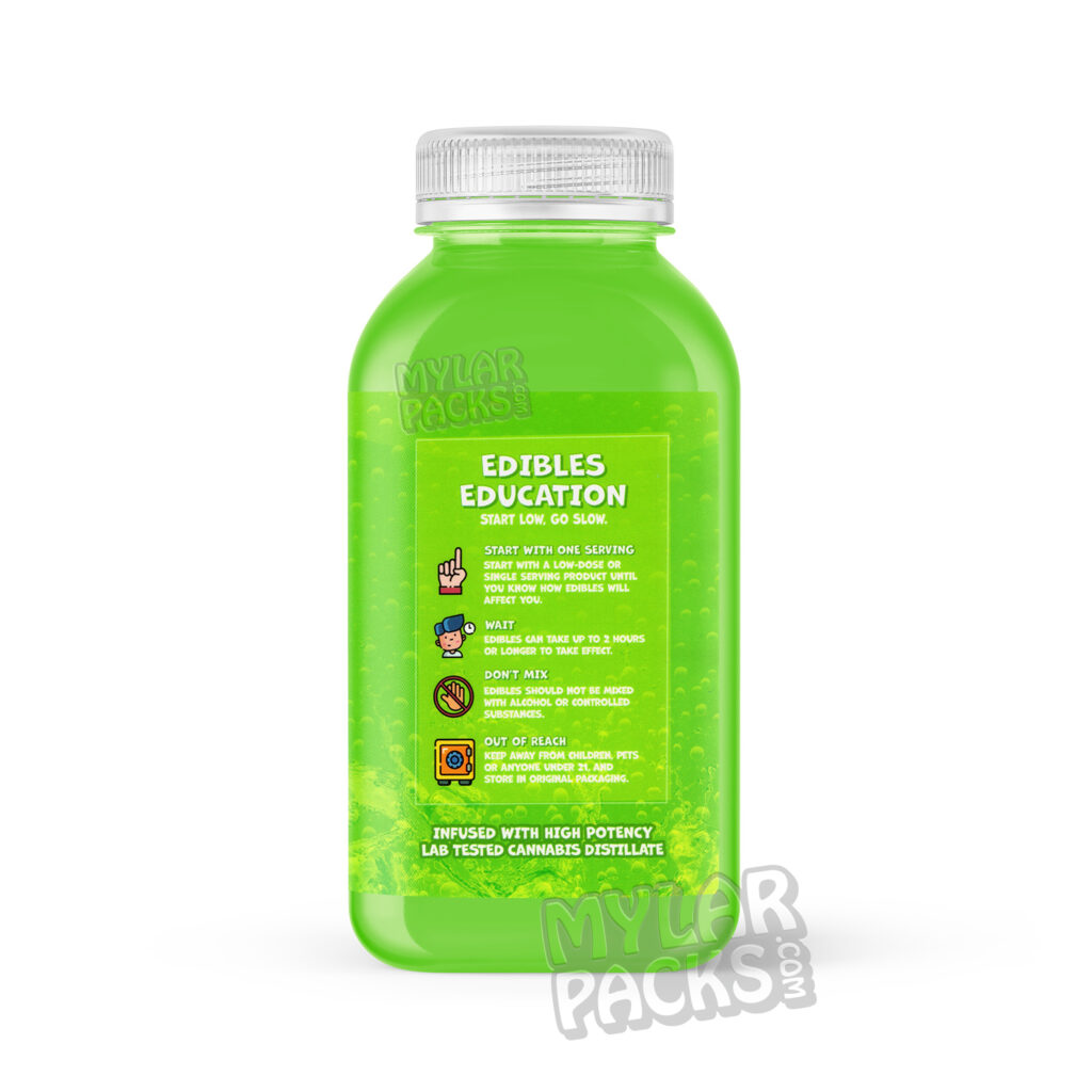 420 Kush Kool Aid Lemon Lime 500mg Infused Drink Sticker