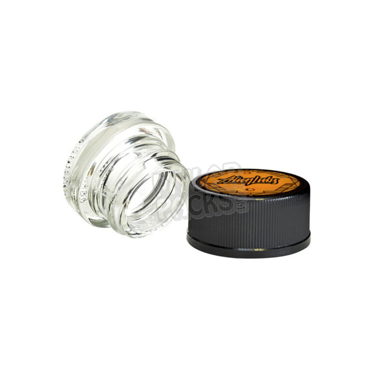 AlienLabs 1g Empty Concentrate Jars with Customizable Stickers